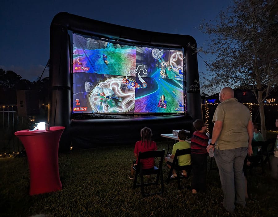 Host Outdoor Movies & Video Game Events | Central FL | Sky Events